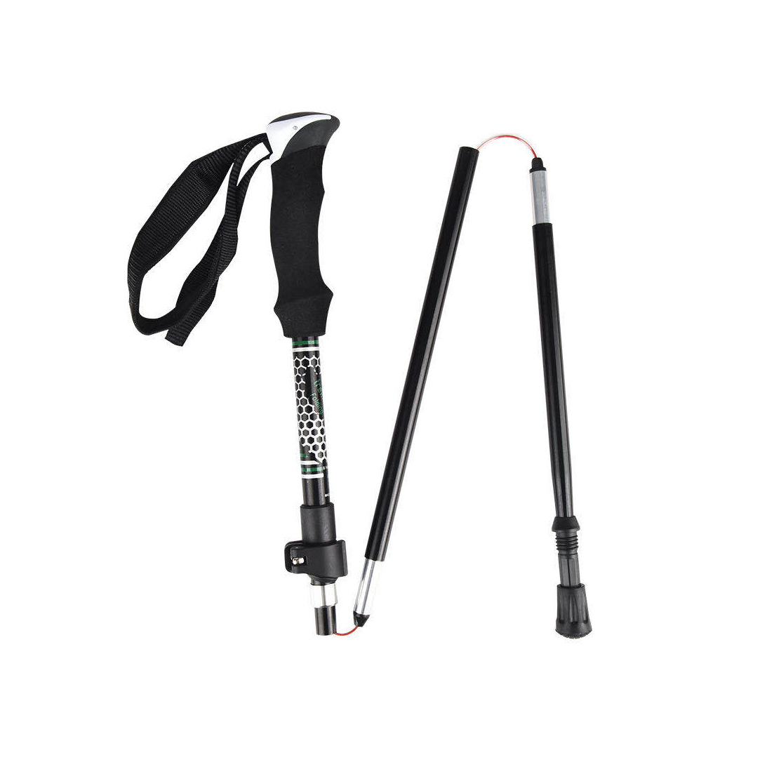 Bulk Sale Anti-Skid 5 Sections Lightweight Foldable Aluminum Trekking ...